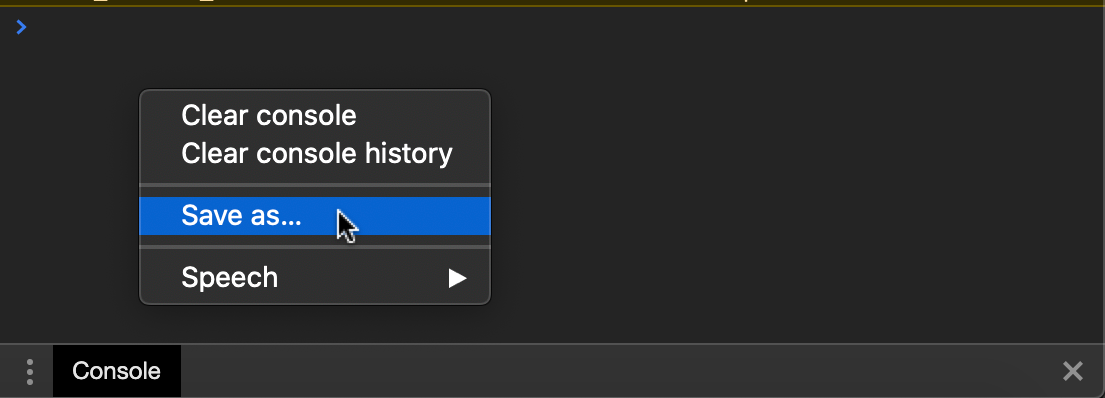I’ve been asked to provide a JavaScript console log. Where do I find ...
